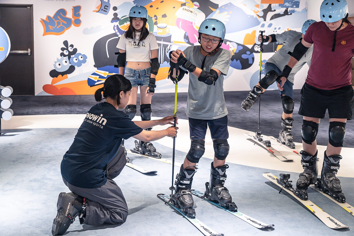 snowin 滑雪學校台中店 |不用出國也能滑雪！