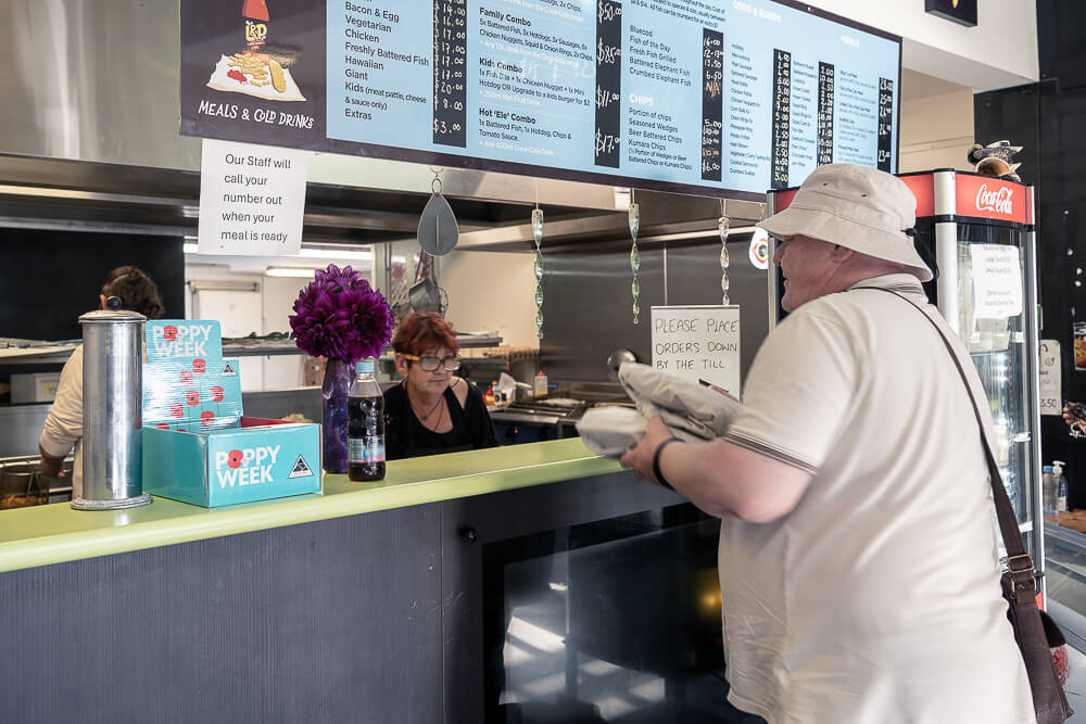 Akaroa Fish and Chip |Akaroa炸魚薯條！魚肉細緻，麵衣酥脆～