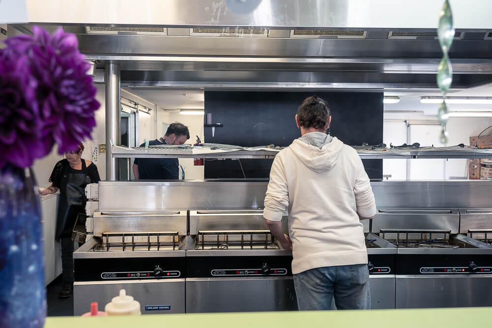 Akaroa Fish and Chip |Akaroa炸魚薯條！魚肉細緻，麵衣酥脆～