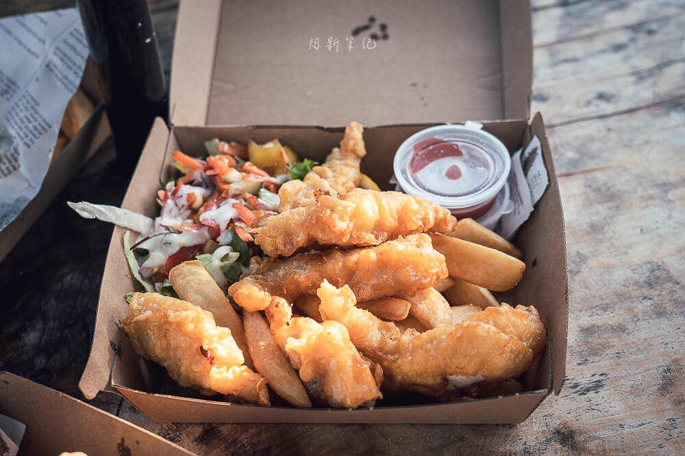 Akaroa Fish and Chip |Akaroa炸魚薯條！魚肉細緻，麵衣酥脆～