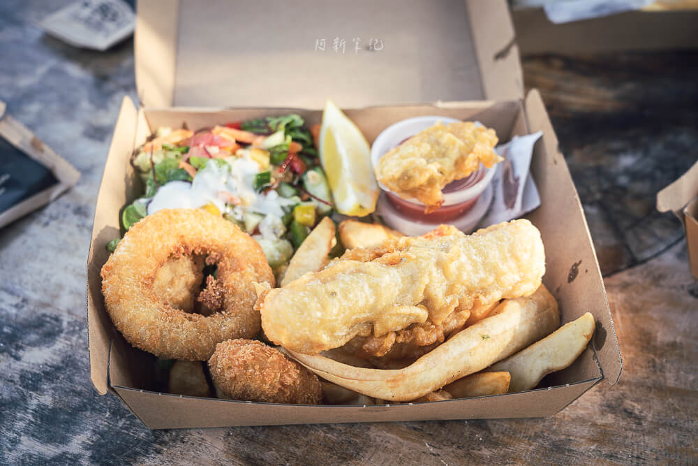 Akaroa Fish and Chip |Akaroa炸魚薯條！魚肉細緻，麵衣酥脆～