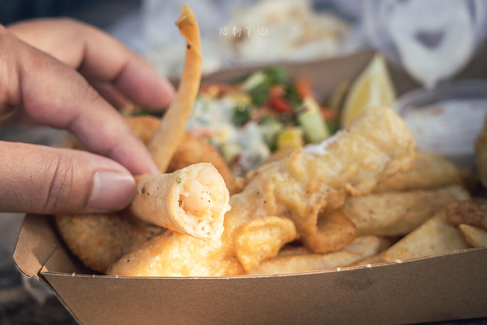 Akaroa Fish and Chip |Akaroa炸魚薯條！魚肉細緻，麵衣酥脆～