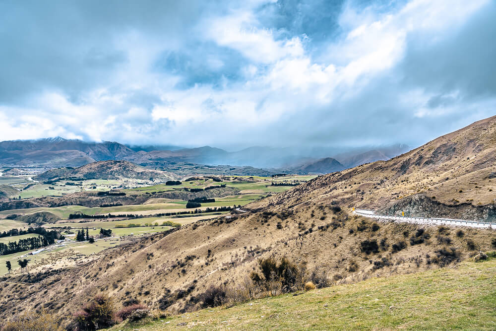 Crown Range Road Scenic Lookout 皇冠山脈公路觀景台 | 景色很美