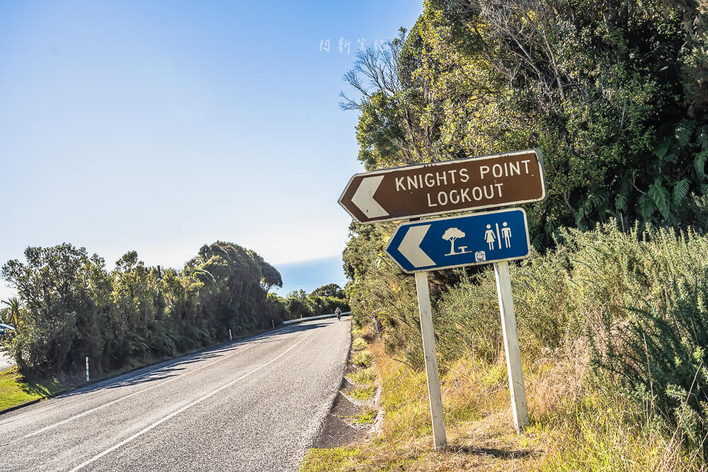 Knights Point Lookout｜武士角觀景台：Haast 公路必停海崖絕景～